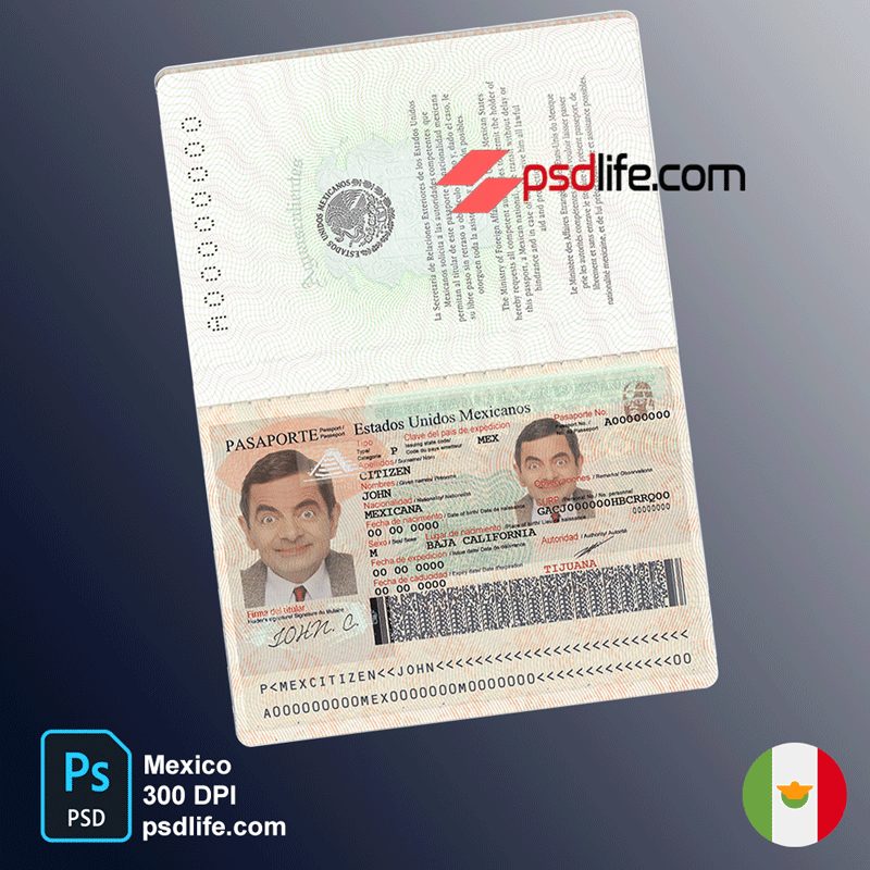 Mexico passport psd appointment & expiration date format